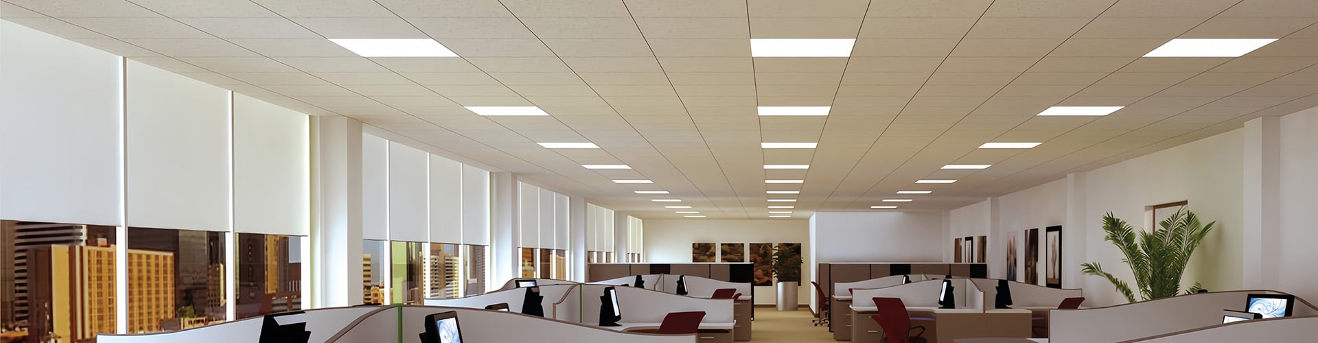 Commercial Lighting Solutions | Lighting for Offices, Supermarkets ...