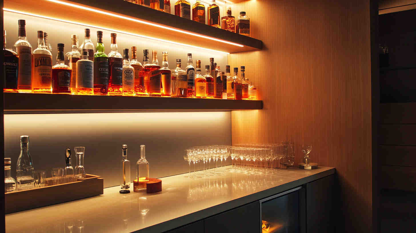 How to Light Shelves with LED?